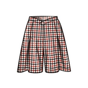 Sewing Pattern for Womens Pants & Skirts With Crossover Waistband ...