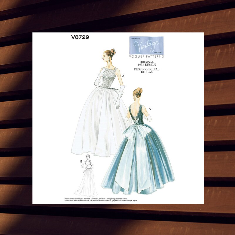 Wedding Gown Pattern - Etsy