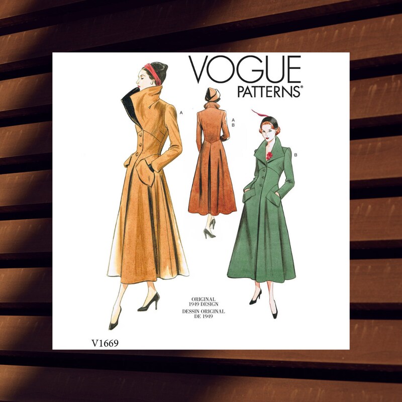 Vogue Sewing Pattern - Etsy