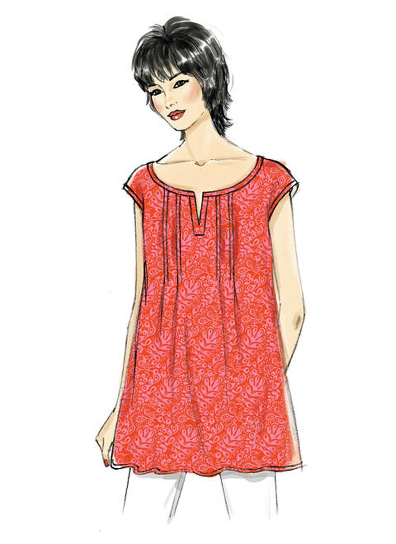 Sewing Pattern for Womens Tops - Size XS S M (4-14) or L XL XXL (16-26 ...