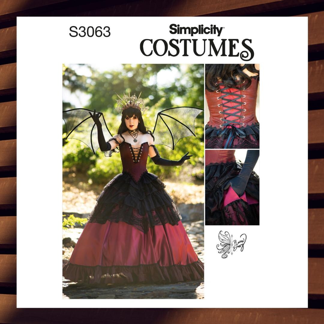 Sewing Pattern for Womens Dragon Queen Costume - Size 6 8 10 12 14 or ...