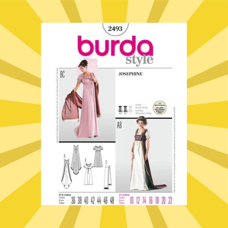 Vintage Burda Dress Pattern - Etsy
