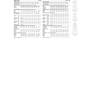 Simplicity 9743 S9743 Womens Plus Summer Dress Sewing Pattern Size 20W ...