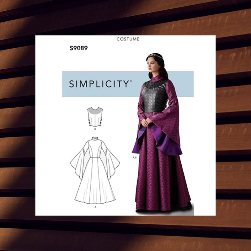 Fantasy Dress Pattern - Etsy