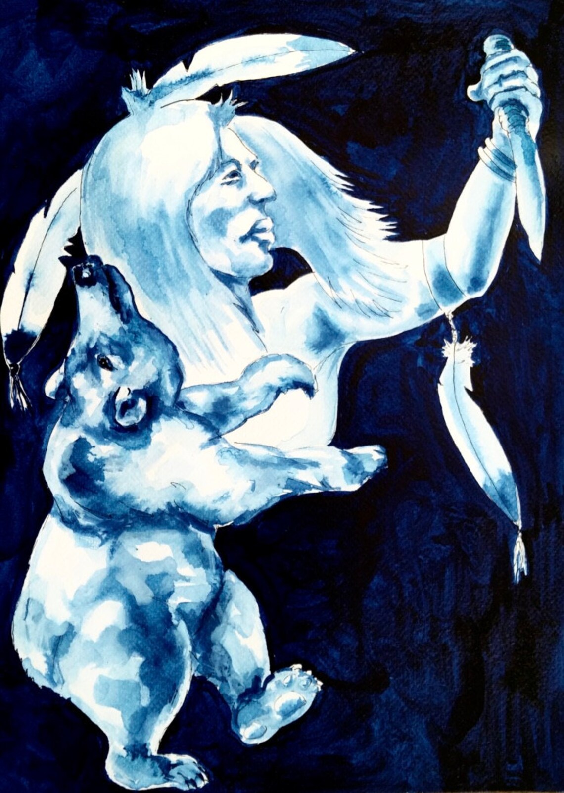 Dancing Bear- Shamanic Power Animal - Etsy UK