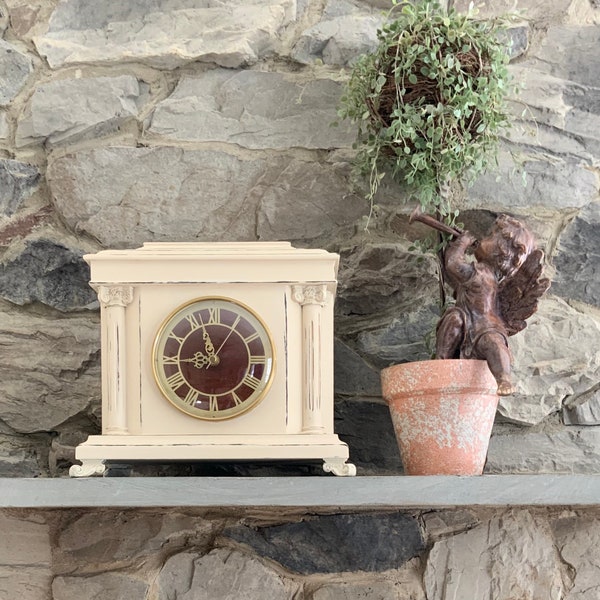 Shabby Chic Clock - Etsy