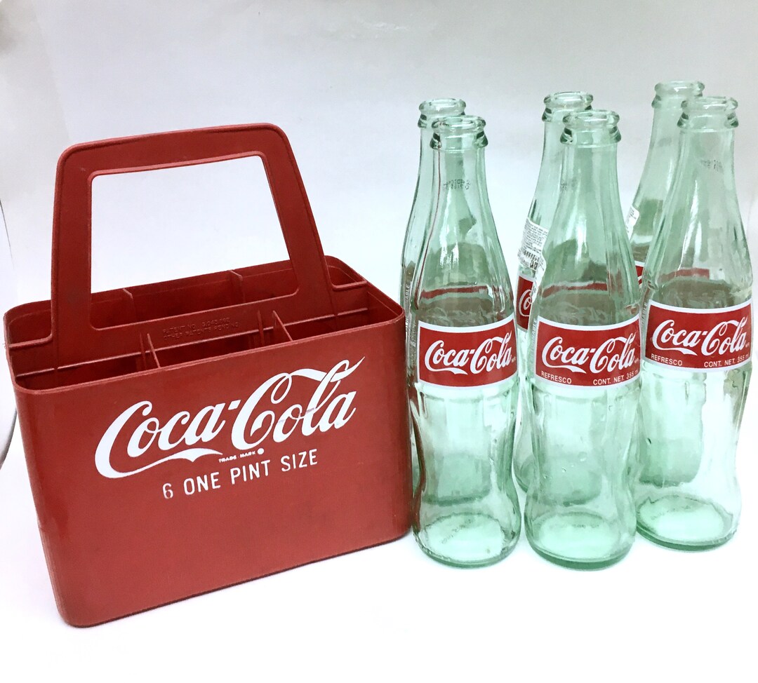 COCA-COLA CARRIER es un portabotellas de refresco de una pinta - Etsy ...