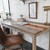Solid Wood Desk the Westley Modern Farmhouse Style Laptop Table ...