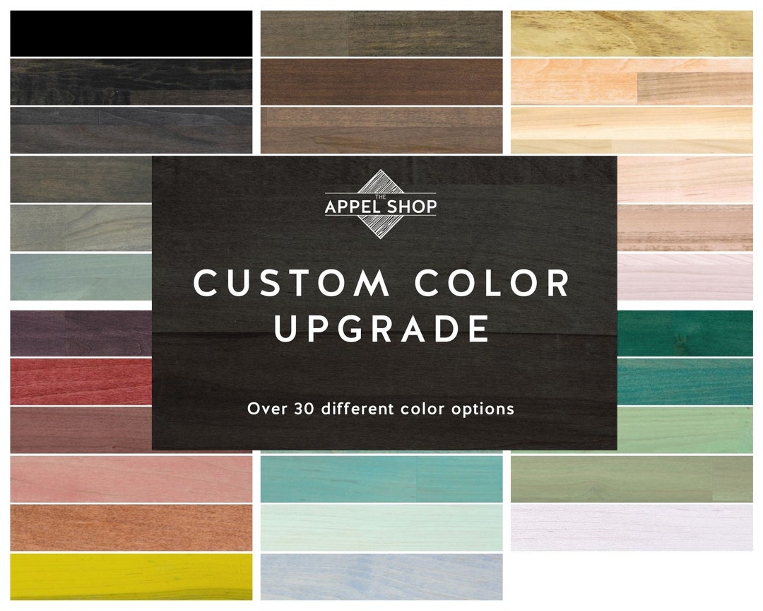 Custom Color Upgrade - Etsy