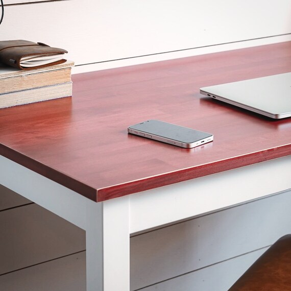 Red And White Desk