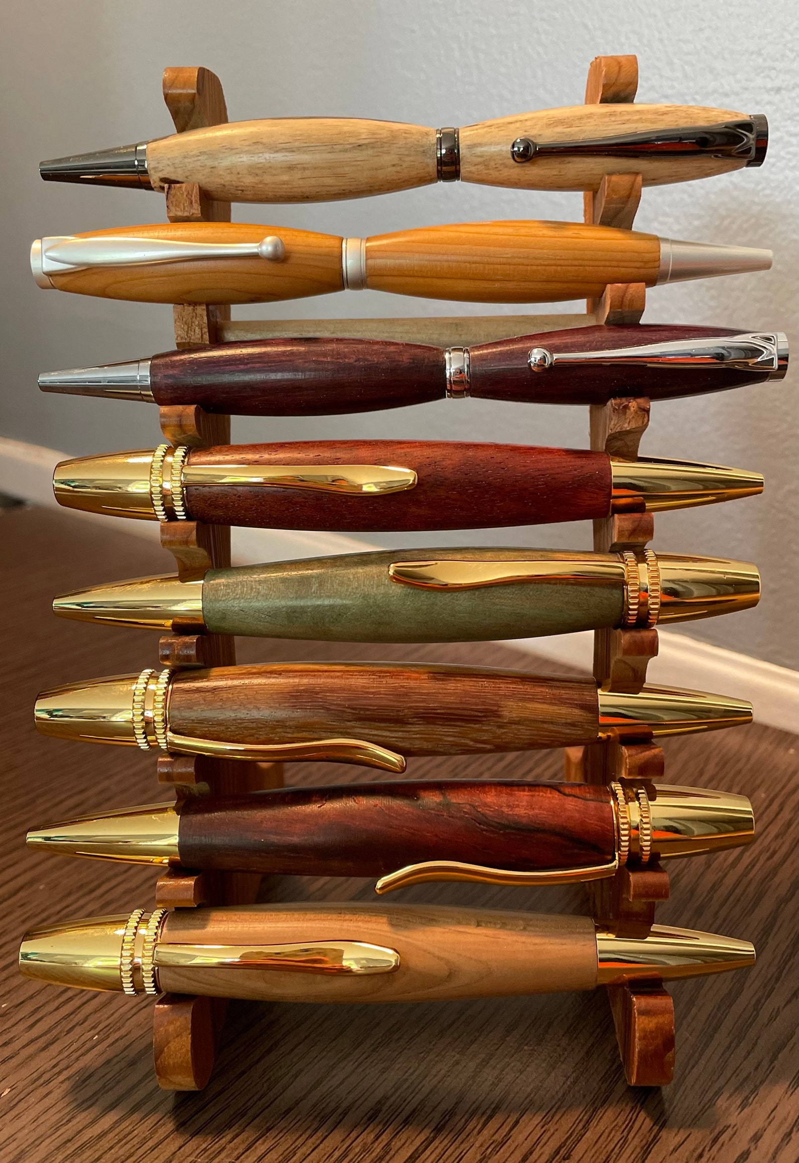 Multi Pen Desktop Holder/display - Etsy