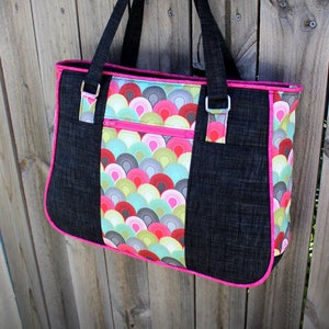 Tote Bag Pattern, Goin' Uptown Tote, Large Tote Bag, Going Uptown Tote ...