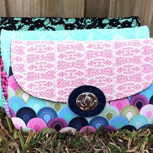 Statement Clutch Pattern: Oversized Purse, Bag With Turn Lock (PDF ...