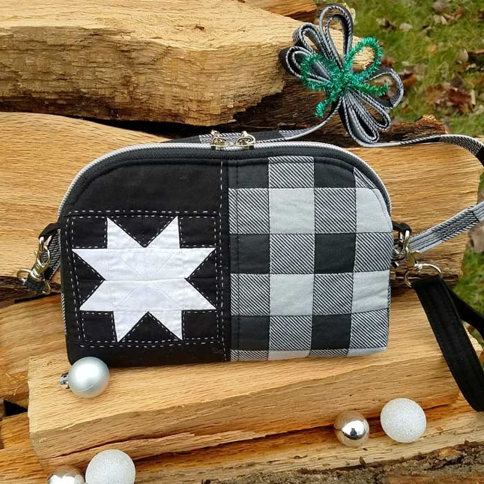 Gemma Carryall Pouch Pattern: Small Zipper Bag With Wrist Strap (PDF ...