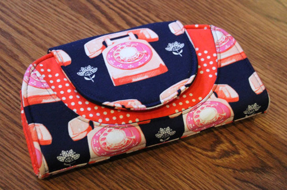 Cleo Everyday Wallet Pattern: Large Purse Bag Pattern (PDF Pattern) - Etsy