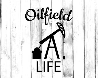 Oilfield decal | Etsy