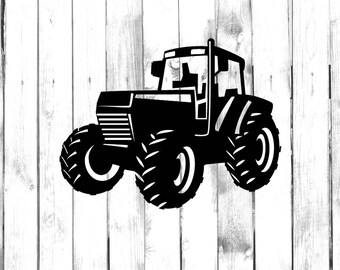 Farm tractor decal | Etsy