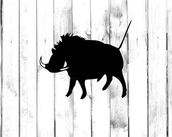 Warthog decal | Etsy