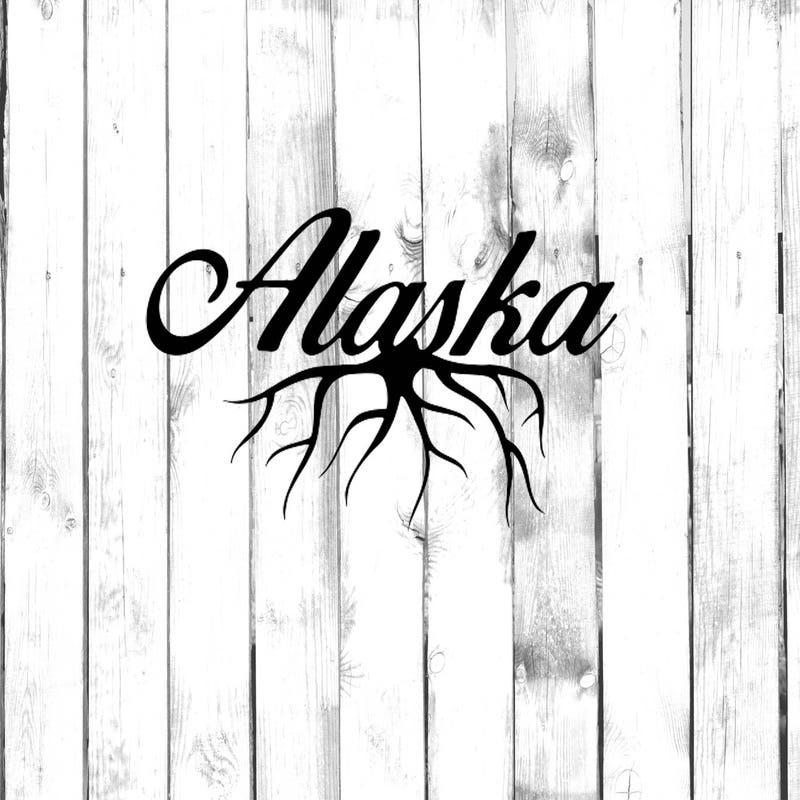 Alaska Car Decal - Etsy