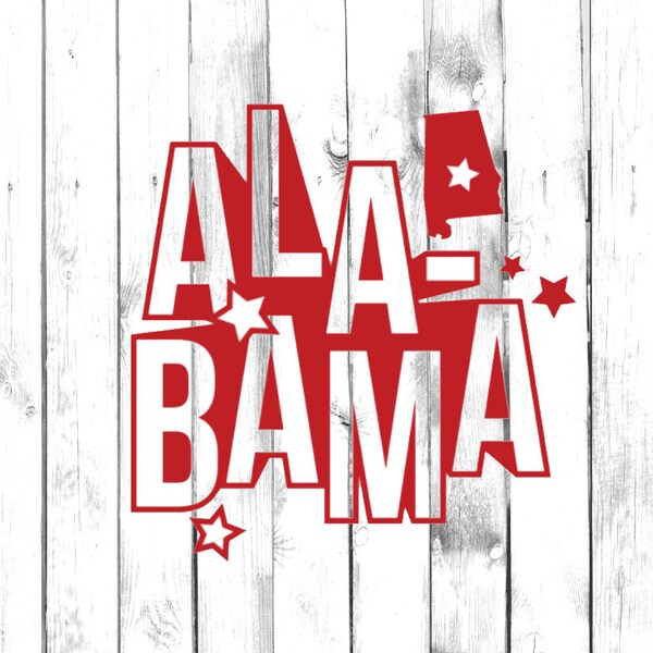 Alabama Yeti Decal - Etsy