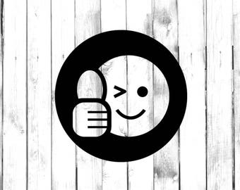 Thumbs up Decal - Etsy