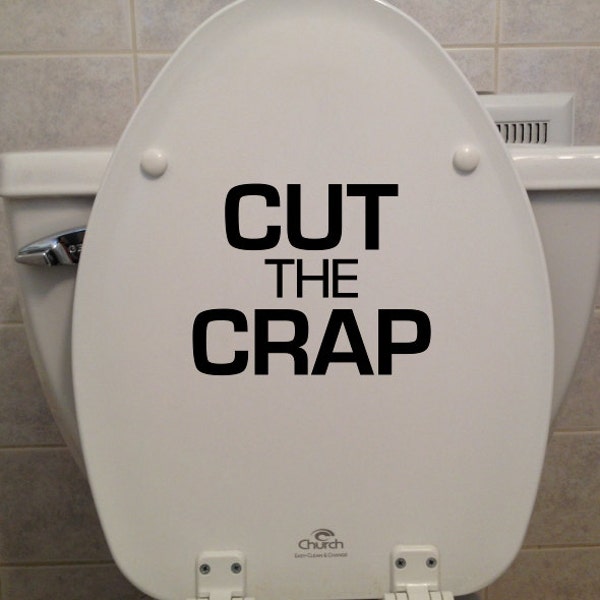 Cut the Crap - Etsy