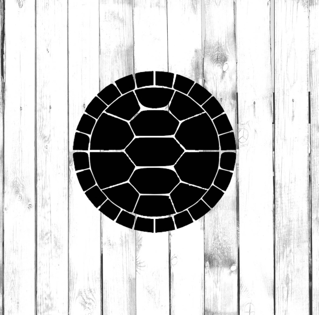Turtle Shell Car/truck/laptop/phone/home/computer Decal - Etsy
