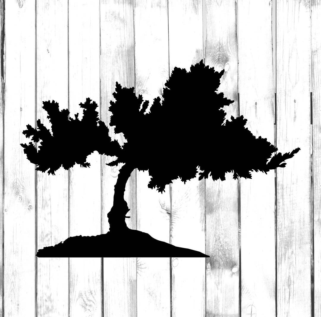 Bonsai Tree Sticker Bonsai Tree Decal Di Cut Decal Home/laptop/computer ...