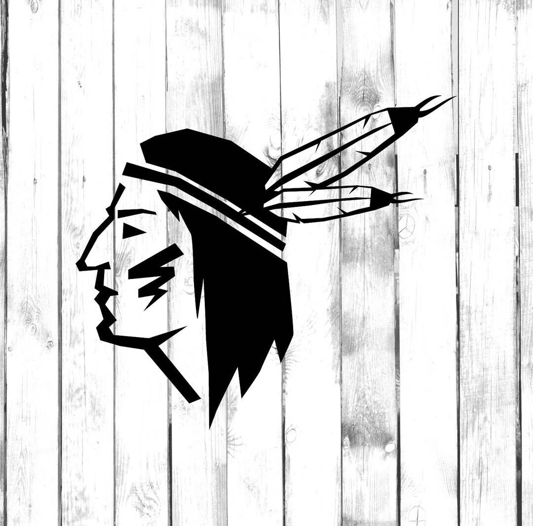 Native American Decal - Di Cut Decal - Home/laptop/computer/truck/car ...