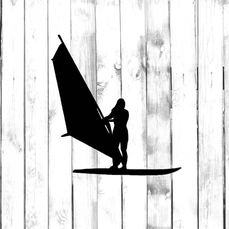 Windsurfing Decal - Etsy