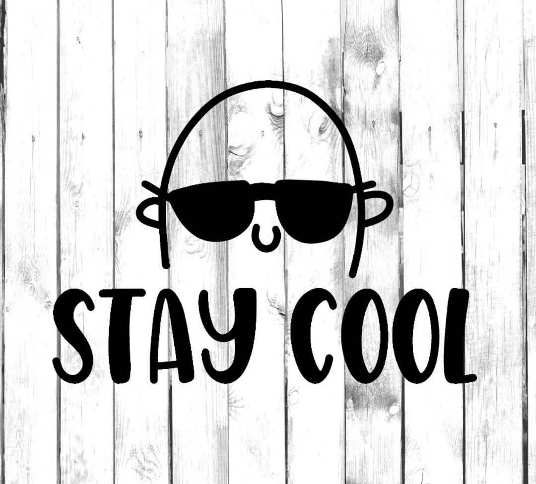 Stay Cool Di Cut Decal Car/truck/home/laptop/computer/yeti/tumbler ...