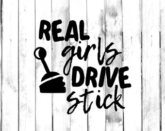 Stick Shift Decal | Etsy