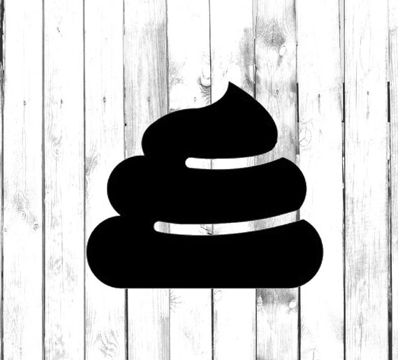 Pile of Poop Decal Yeti/Tumbler/Water | Etsy