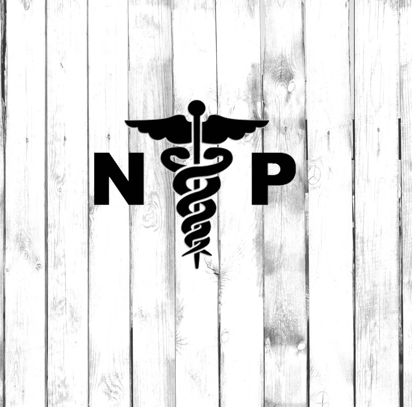 Nurse Practitioner Caduceus Symbol | Etsy