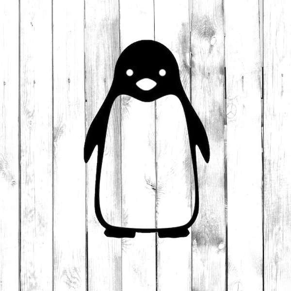 Cartoon Penguins - Etsy