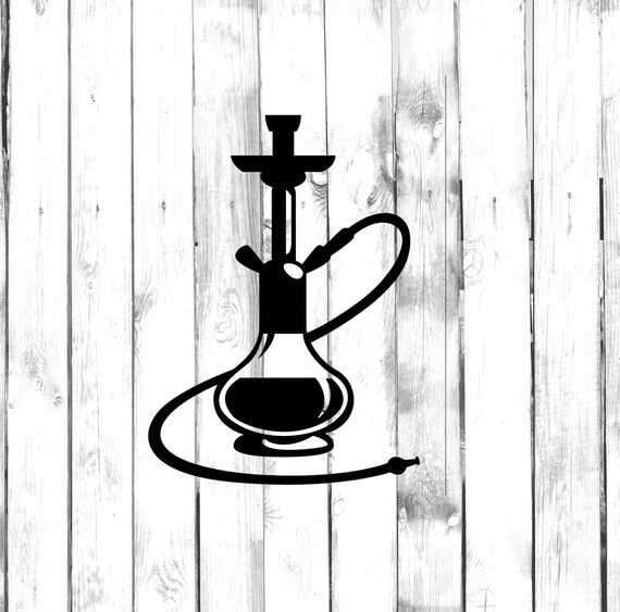 Vape Hookah Decal Di Cut Decal | Etsy