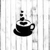 Coffee Vinyl Decal - Etsy