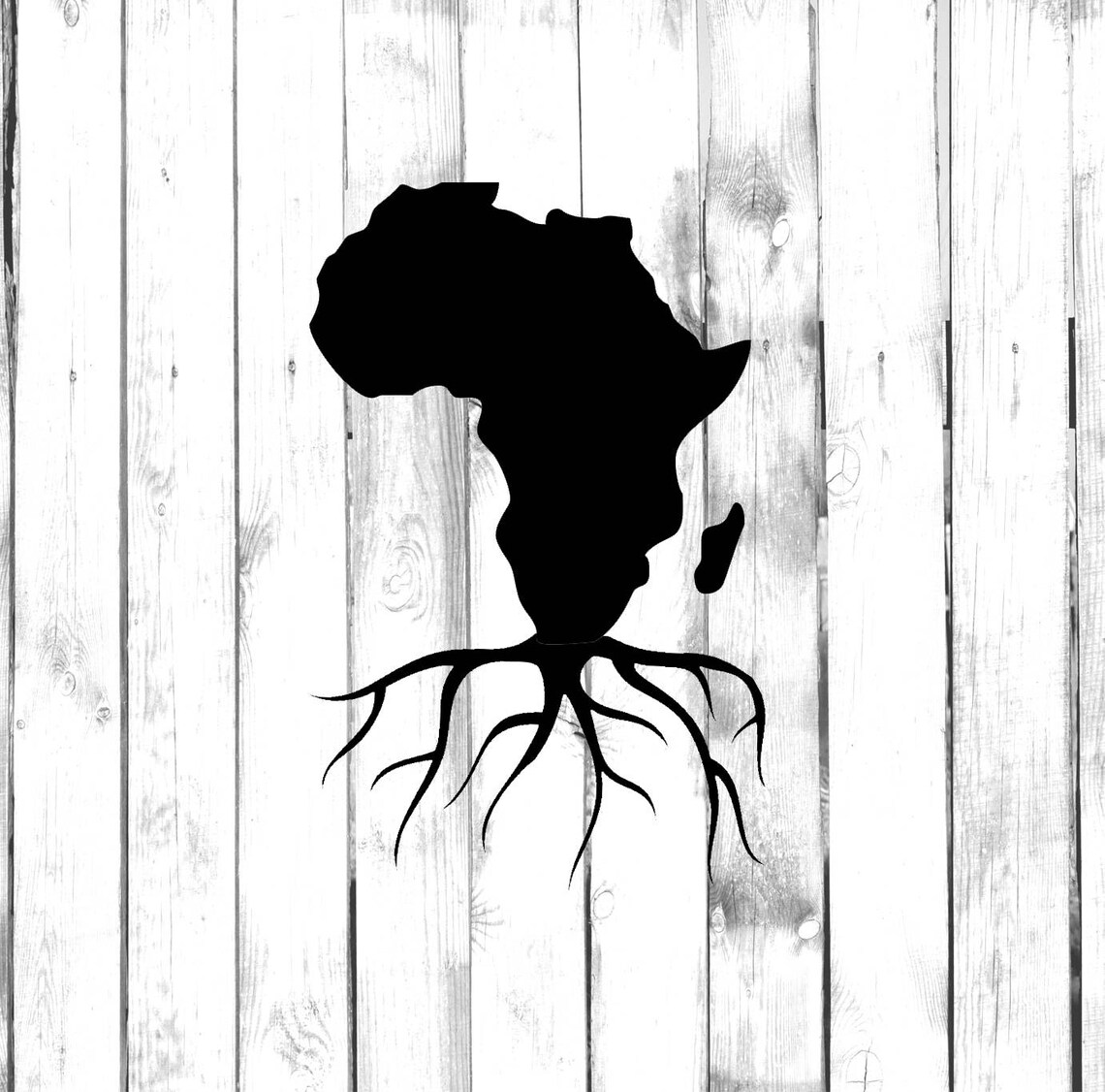 African Roots Decal Di Cut Decal - Etsy
