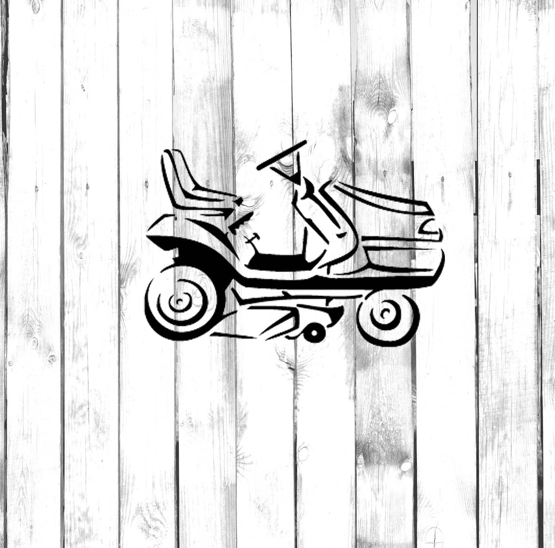 Lawn Tractor Decal Sticker Riding Lawn Mower Di Cut Decal | Etsy