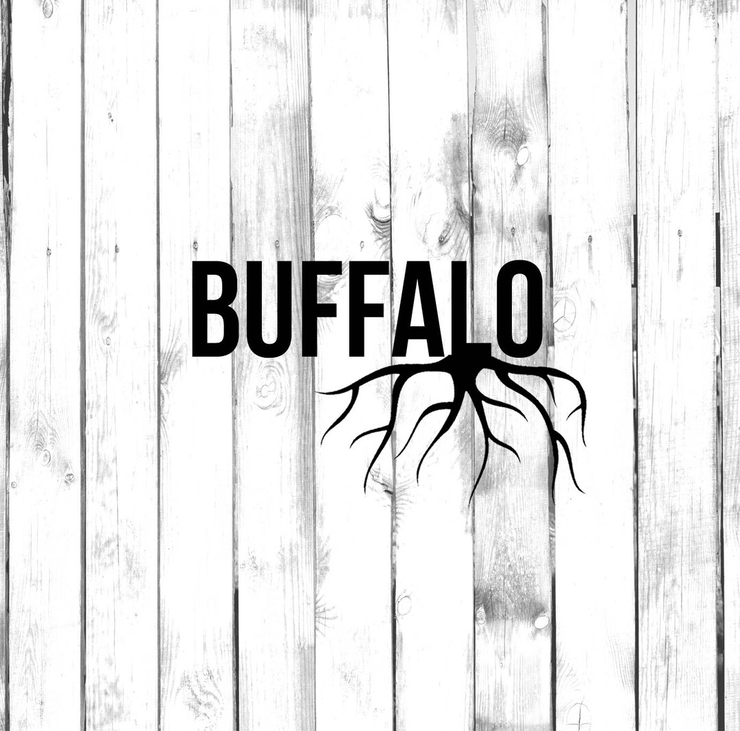 Buffalo Roots Homegrown Di Cut Decal - Etsy
