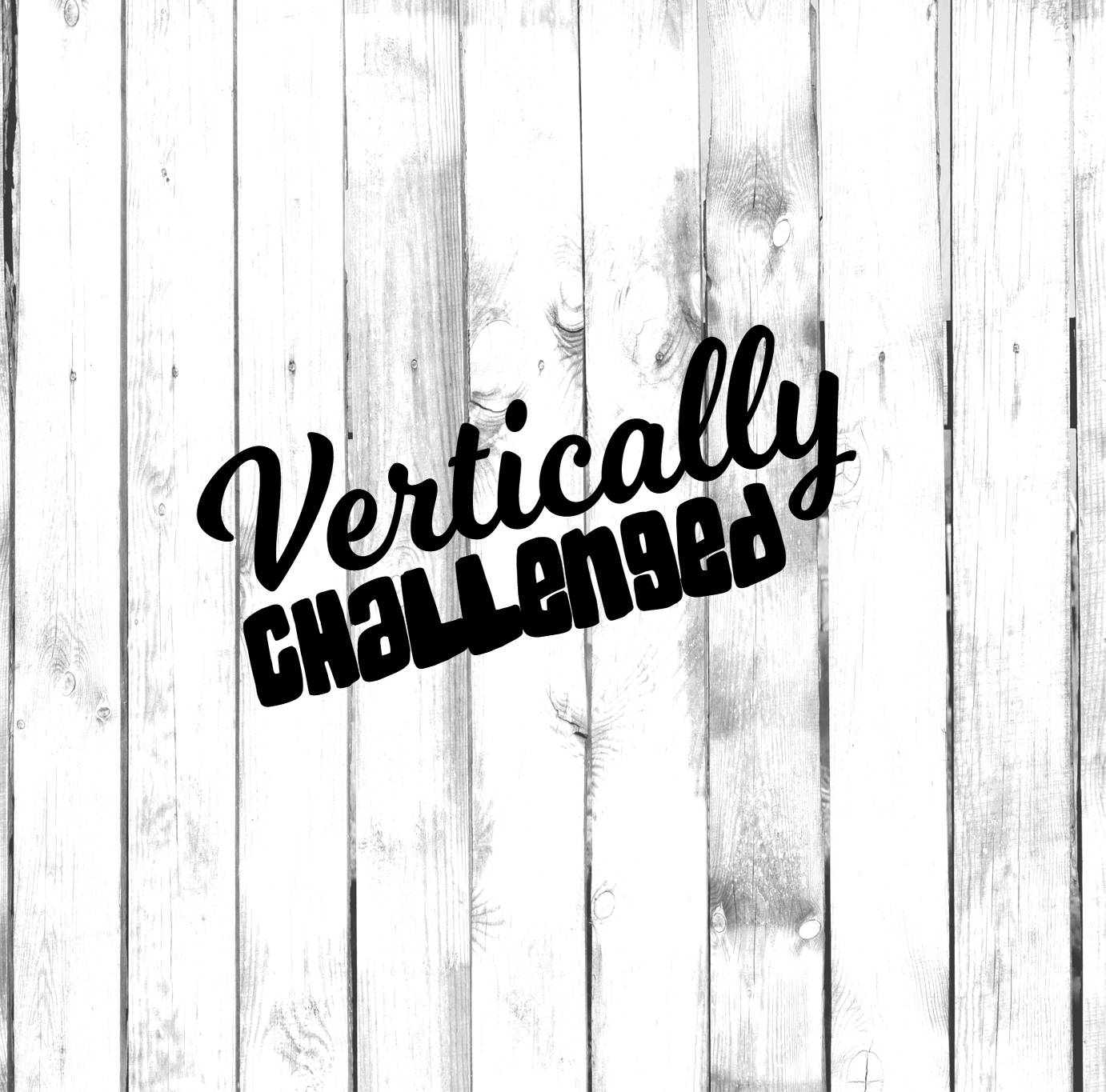 Vertically Challenged Logo
