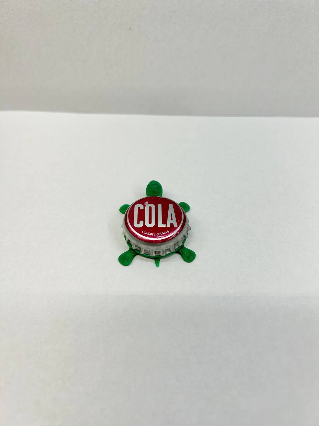 Bottle Cap Magnet Turtle Cola Soda Design Upcycled Beer - Etsy