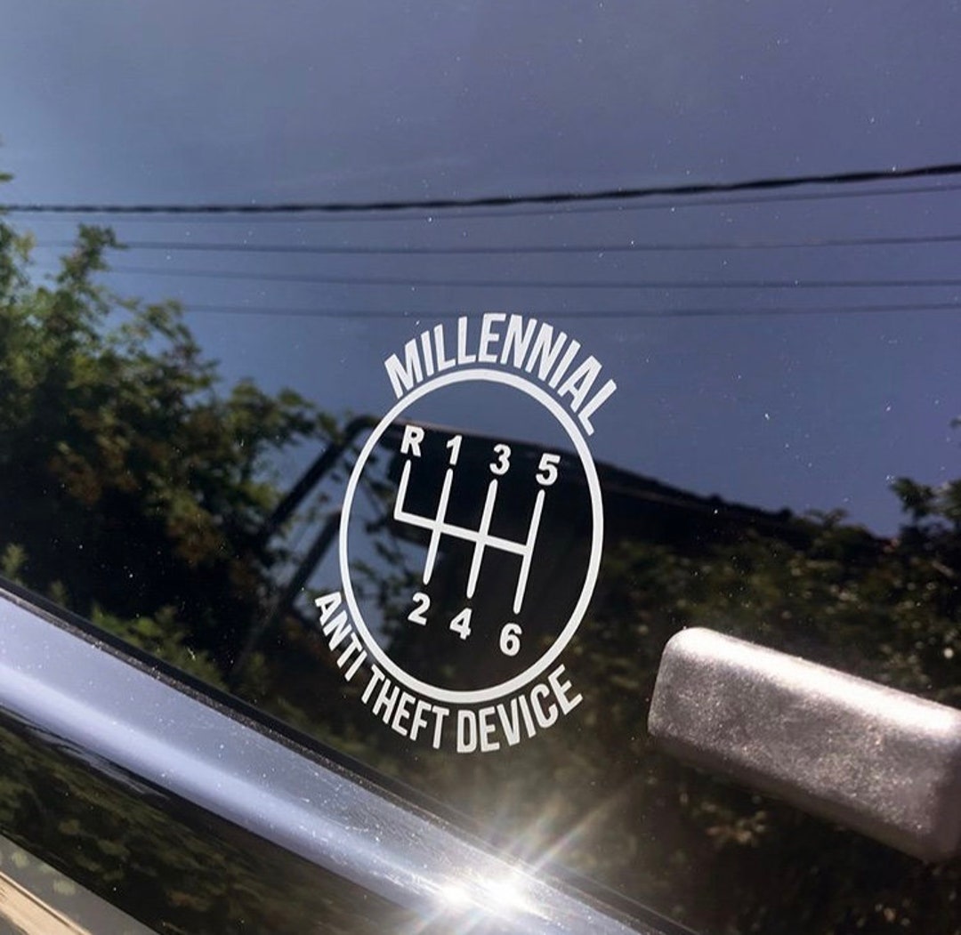 6 Speed Gear - Millennial Anti Theft Device - Stick Shift - Manual Car ...