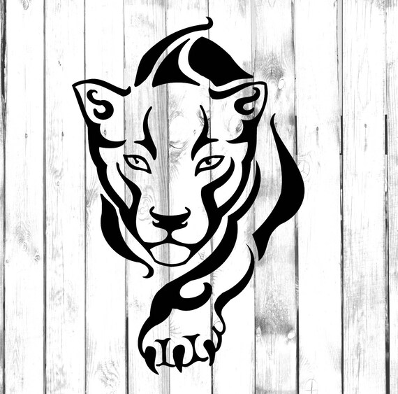 Wild Puma Di Cut Decal | Etsy
