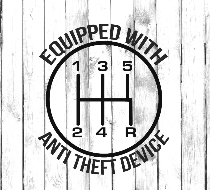 5 Speed Gear Equipped With Anti Theft Device Stick Shift - Etsy