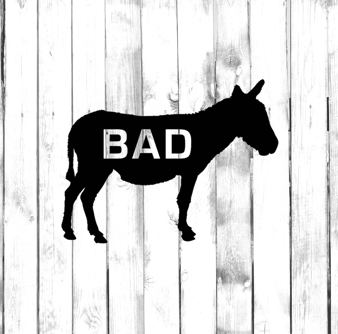 Bad Ass di-cut Decal Car/truck/phone/computer/home/laptop Decal - Etsy