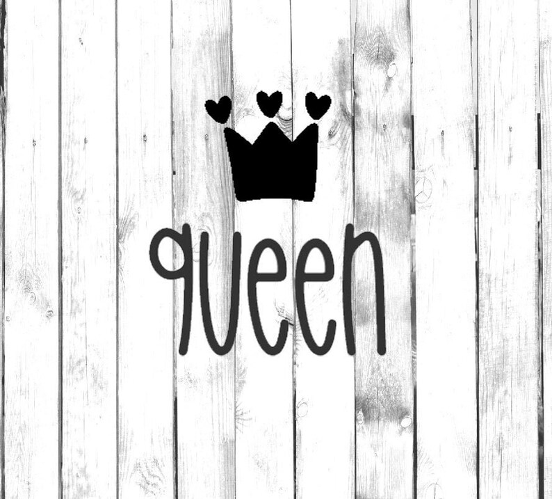 Queen Decal Di Cut Decal Home/laptop/computer/truck/car - Etsy
