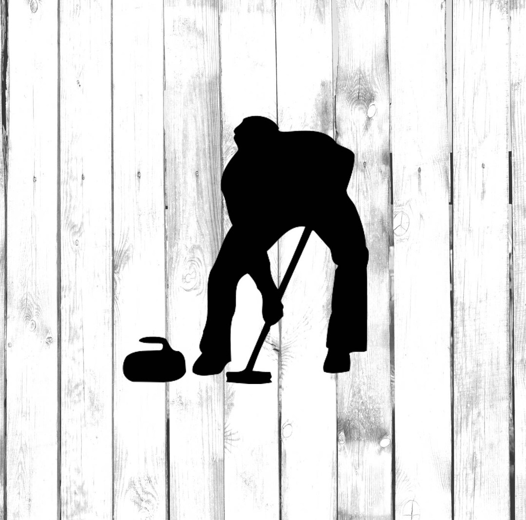Curling Game Car/truck/home/computer/phone/laptop Decal - Etsy