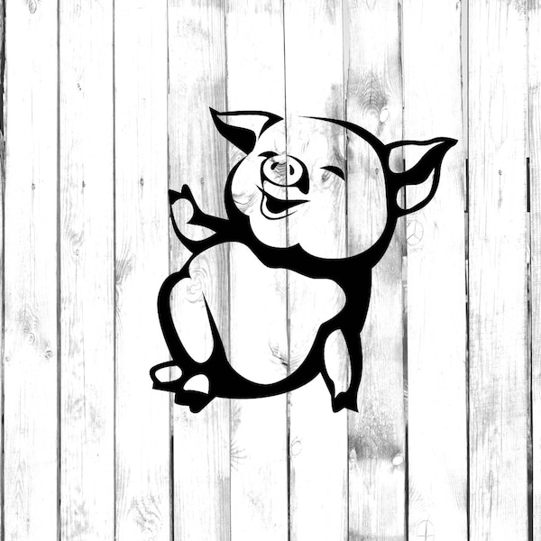 Pig Decal - Etsy