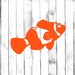 Clown Fish Decal Di Cut Decal - Etsy